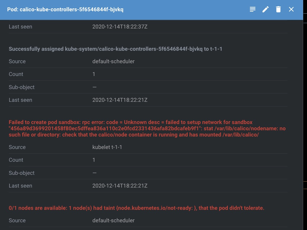 calico, coredns CreateContainerErrors · Issue #525 · k0sproject/k0s · GitHub