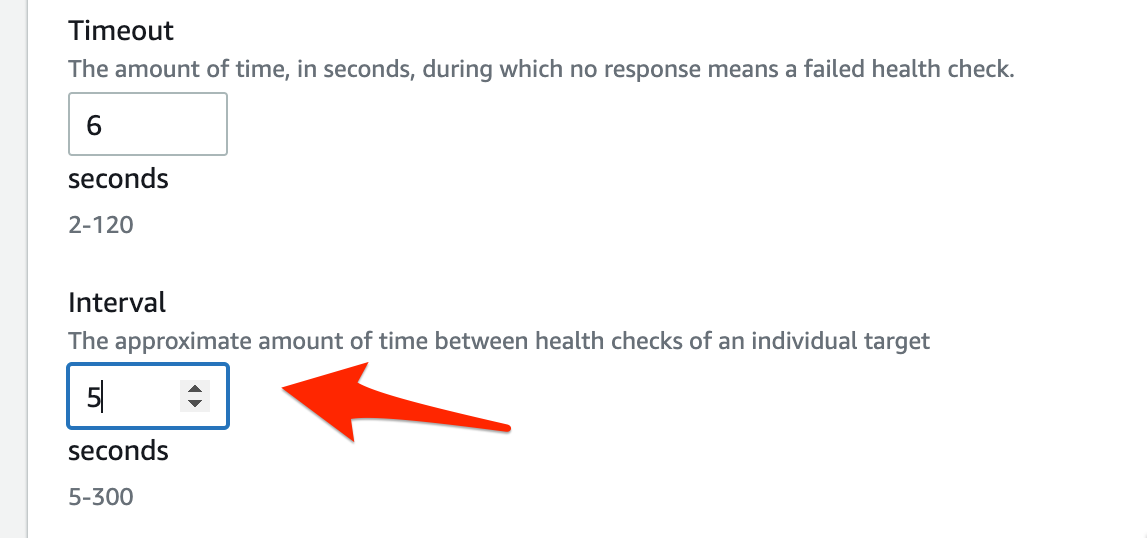 Health Check Interval Minimum Is 5s And Not 6s · Issue 2951 · Kubernetes Sigs Aws Load Balancer