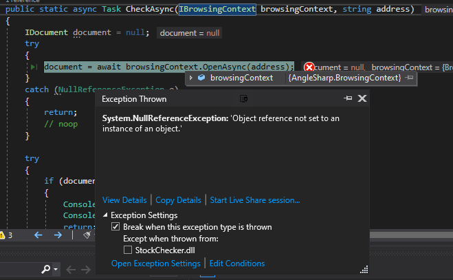 the parser is singleton or instance? · Issue #885 · AngleSharp/AngleSharp · GitHub