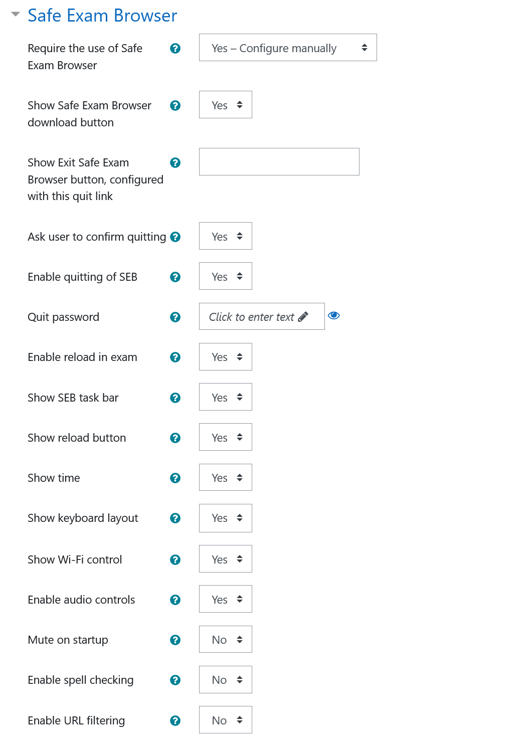 Moodle Proctoring plugin and Safe Exam Browser? · Issue #73 · eLearning-BS23/moodle-quizaccess ...