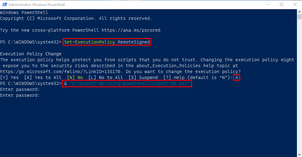 Github Takieliasexport Db Using Powershell Export Mysql Db Using