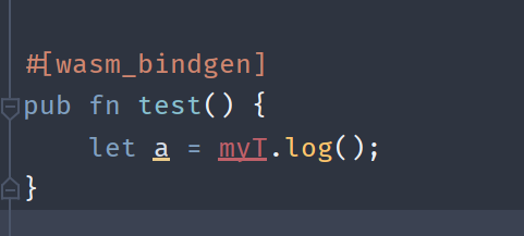 extern static + wasm_bindgen incorrect error highlighting · Issue #4916 · intellij-rust/intellij ...