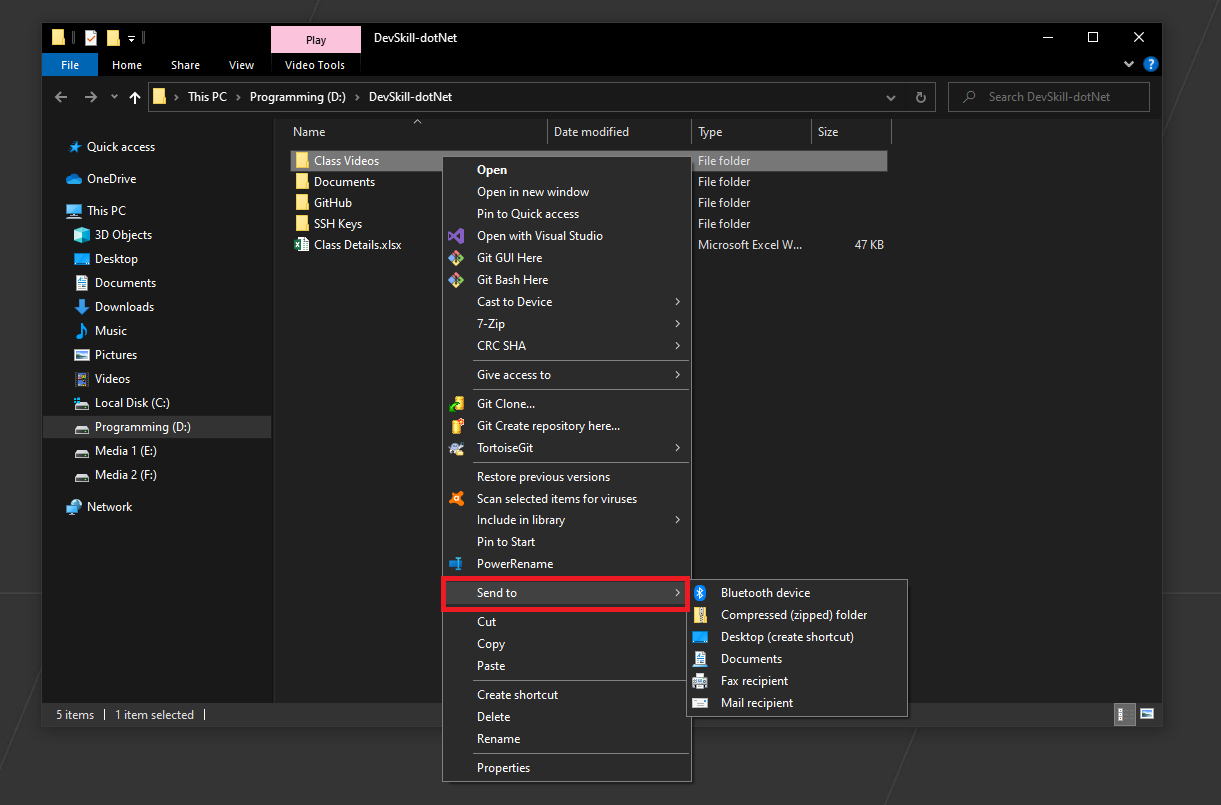 Send To option · Issue #4615 · files-community/Files · GitHub