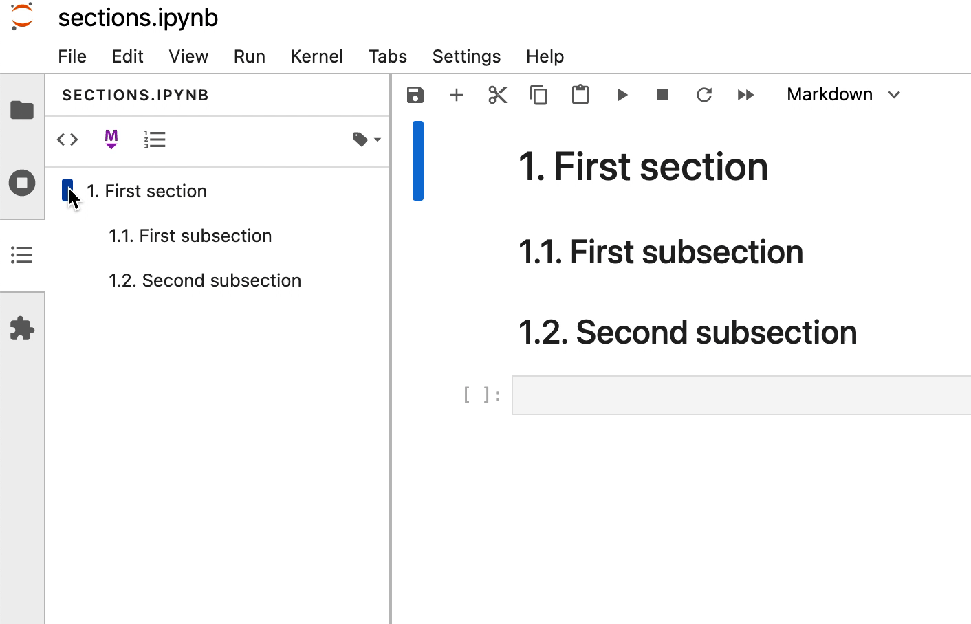 Table of contents, contract & expand options · Issue #9902 · jupyterlab/jupyterlab · GitHub