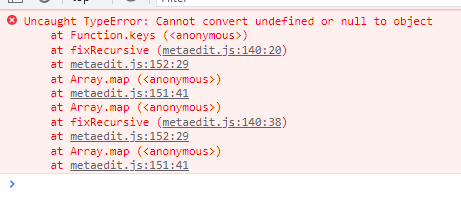 Post metadata migration: metaBuilder does not work on some tables ...