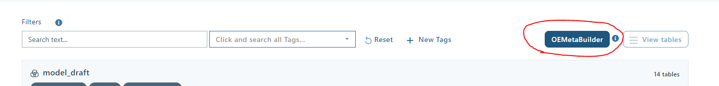 [Topics Page] Guide user to OEMetaBuilder · Issue #1211 · OpenEnergyPlatform/oeplatform · GitHub