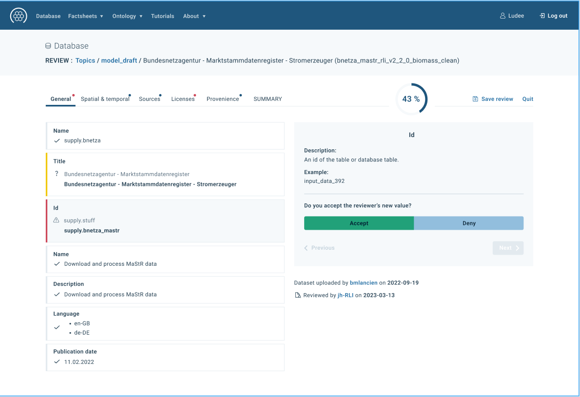[OPR] Implement contributor view · Issue #1219 · OpenEnergyPlatform/oeplatform · GitHub
