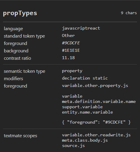 Themes Editor Tokens And Scopes Are Different On Different Os · Issue