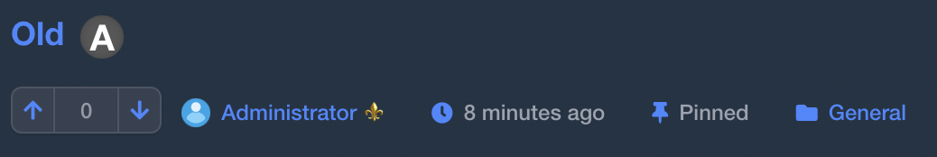 Forum: Visualize pinned post in browsing list. · Issue #4232 · unacms/una · GitHub