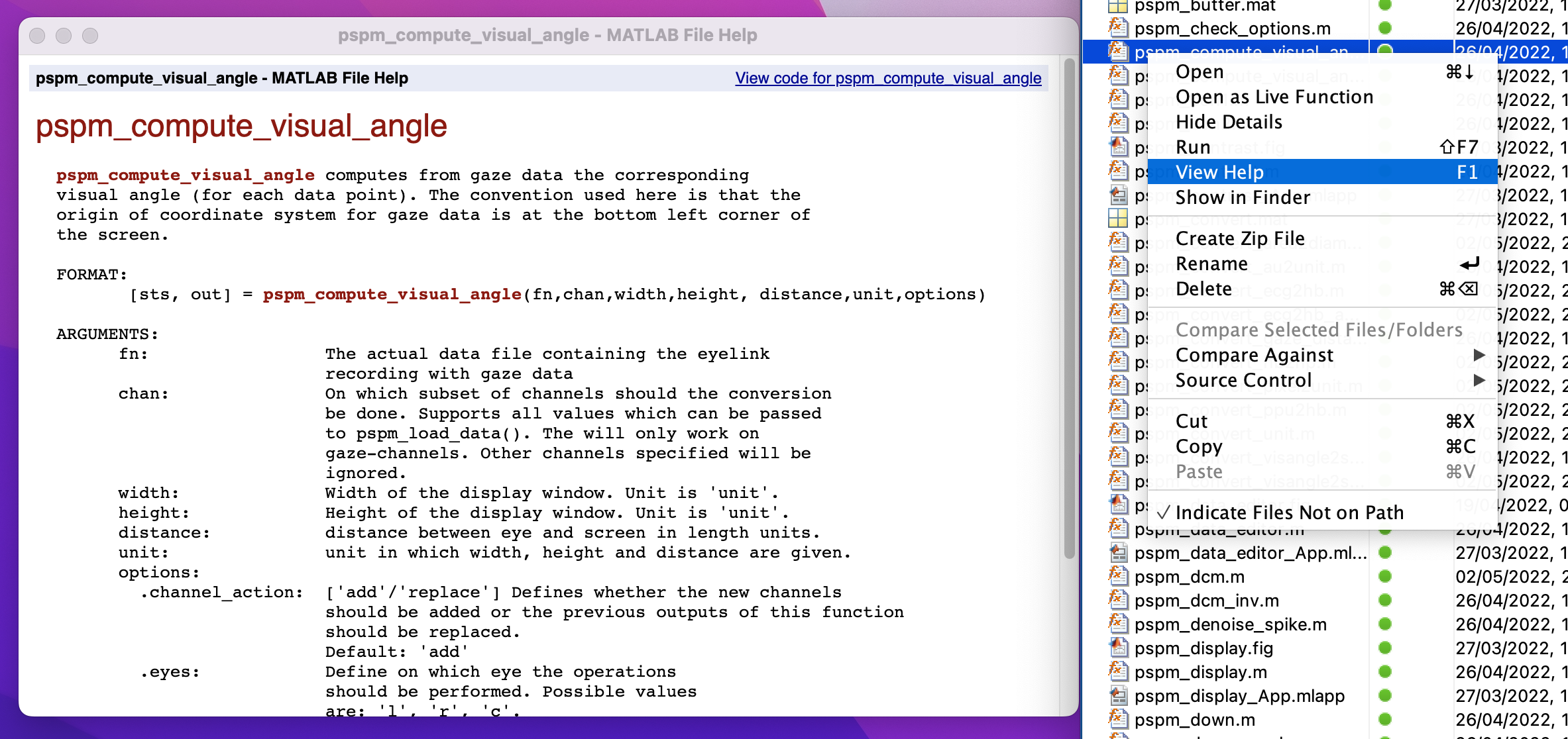 Sort out help text · Issue #372 · bachlab/PsPM · GitHub