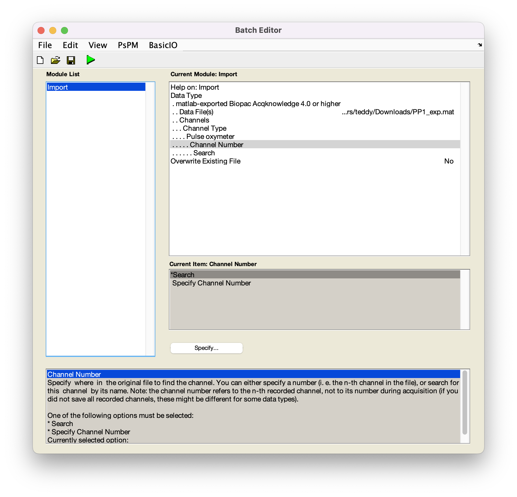 Add support for channel 'ppu' · Issue #391 · bachlab/PsPM · GitHub