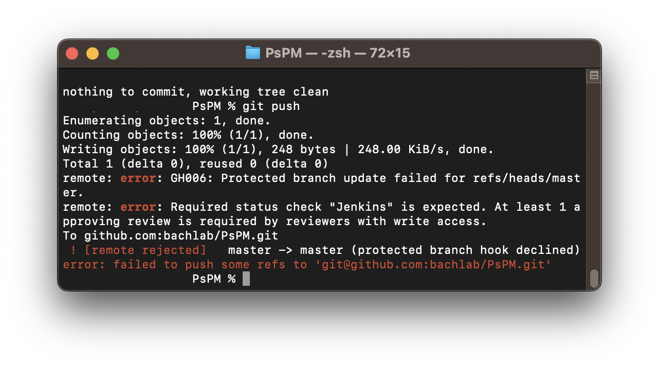 Management of "master" branch · Issue #417 · bachlab/PsPM · GitHub
