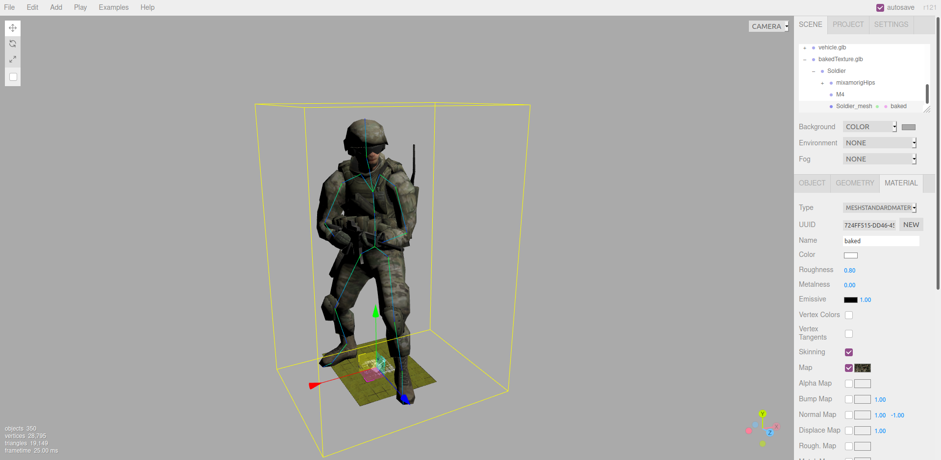 new texture ignores UV map. · Issue #20486 · mrdoob/three.js · GitHub