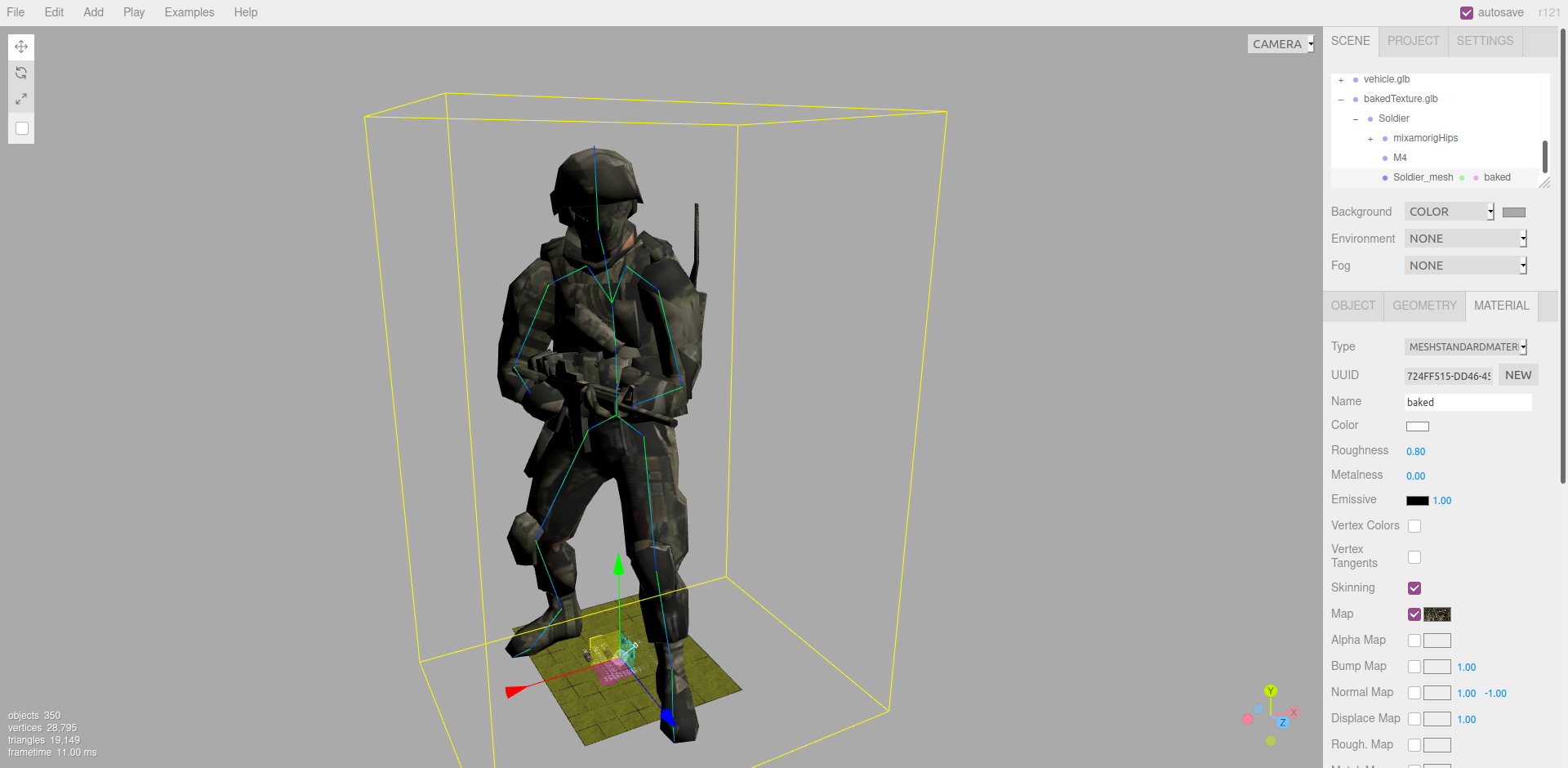 new texture ignores UV map. · Issue #20486 · mrdoob/three.js · GitHub