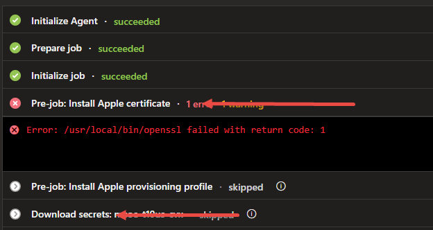 Passing Secret Variables From One Job To Another · Issue 123 · Microsoftazure Pipelines Yaml