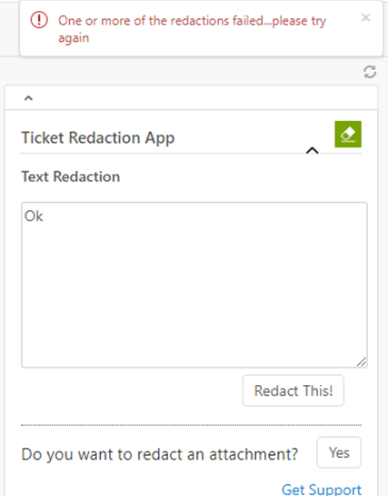 Cannot redact the text · Issue #79 · zendesk/ticket_redaction_app · GitHub