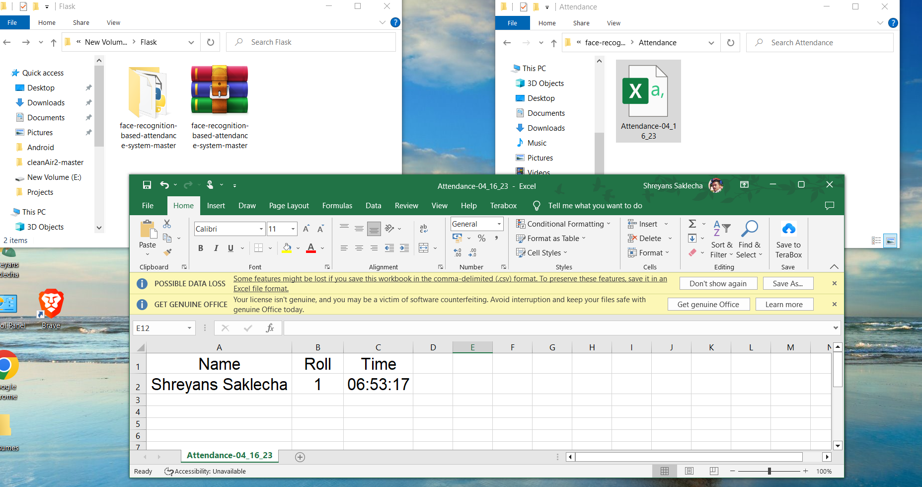 GitHub - Shreyans1999/Face-Recognition-Based-Attendance-System