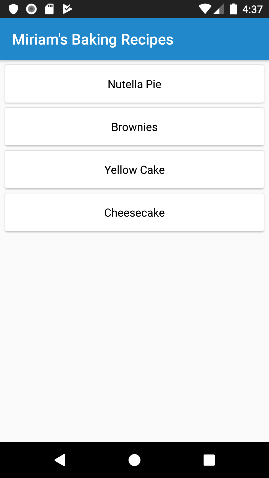 GitHub - deepikanathan/BakingApp: Baking App that will allow Udacity’s resident baker-in-chief ...