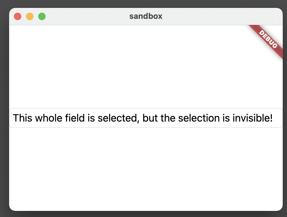 Text selection doesn't appear on desktop for CupertinoTextField · Issue ...