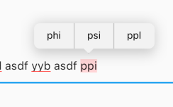 TextInput spell check doesn't work great on iOS · Issue #124882 · flutter/flutter · GitHub
