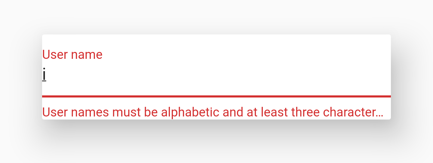 TextField Height Changes If The ErrorText Shows Issue 15400 TextField Height Changes If The ErrorText Shows Issue 15400