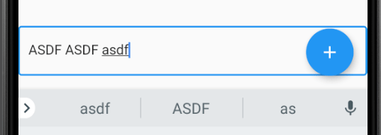 Flicker/render issue - Text selection indicators flicker on initial ...