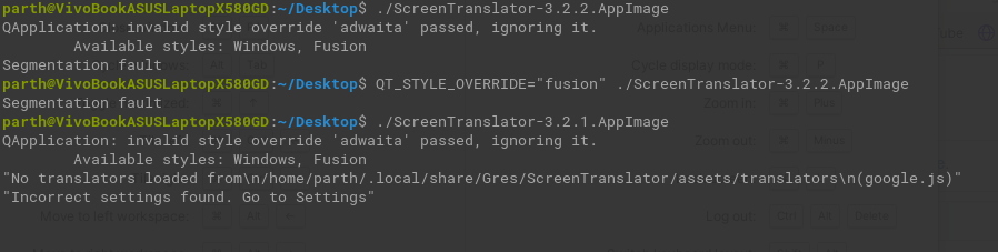 Segmentation fault in version 3.2.2 · Issue #88 · OneMoreGres/ScreenTranslator · GitHub