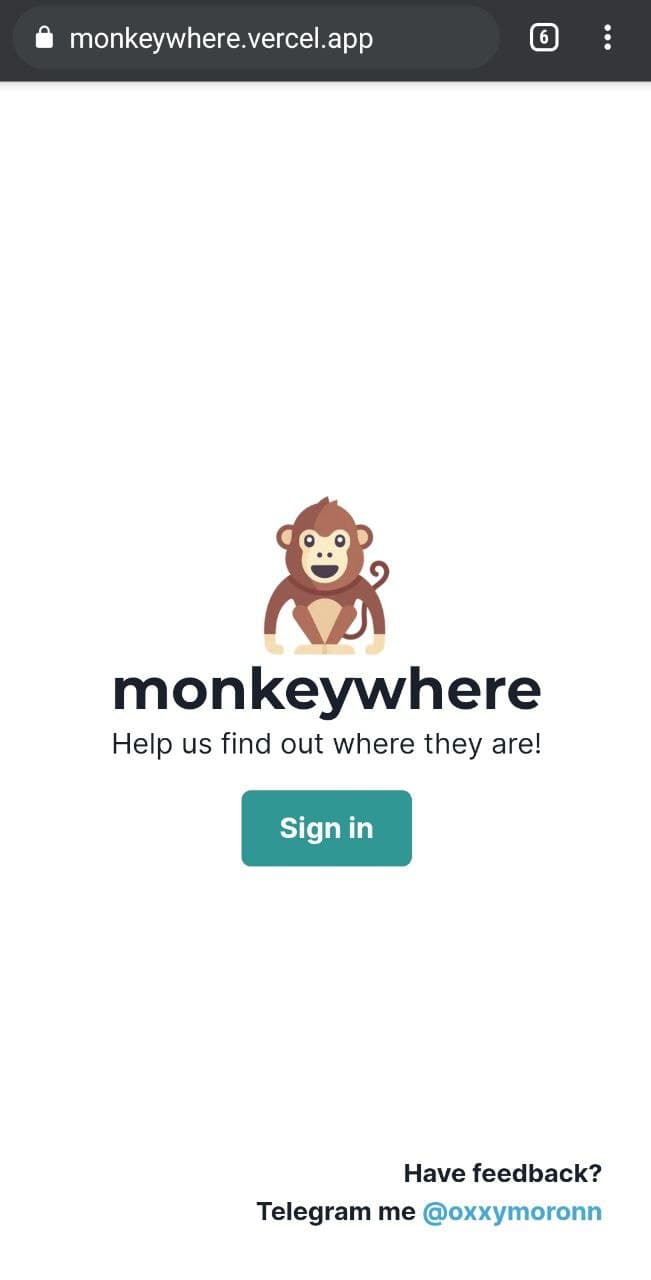 GitHub - kingstarfly/monkeywhere: A web app to help with tracking ...
