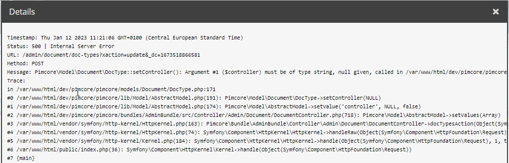 Bug Document Types Cannot Save Type With Empty Controller Or Template · Issue 14048 5987
