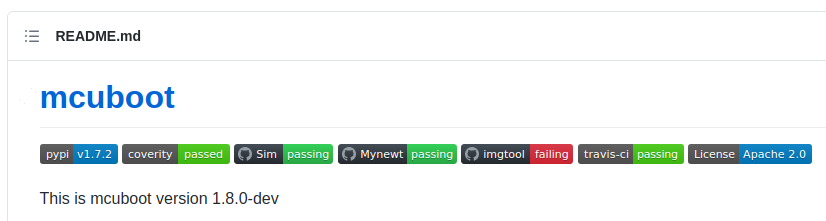 Inconsistent stylization of the project name · Issue #1075 · mcu-tools/mcuboot · GitHub