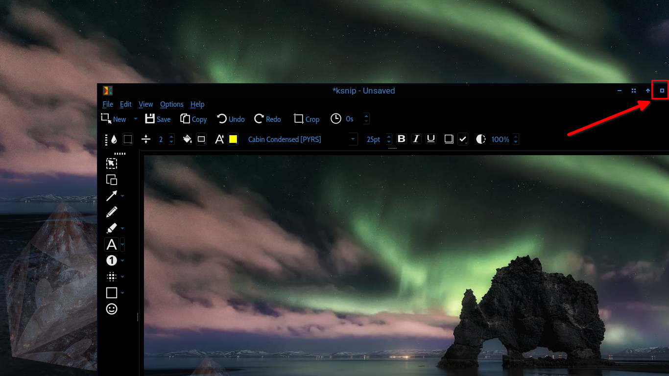 A better full-screen window on startup · Issue #877 · ksnip/ksnip · GitHub A better full-screen window on startup · Issue #877 · ksnip/ksnip · GitHub