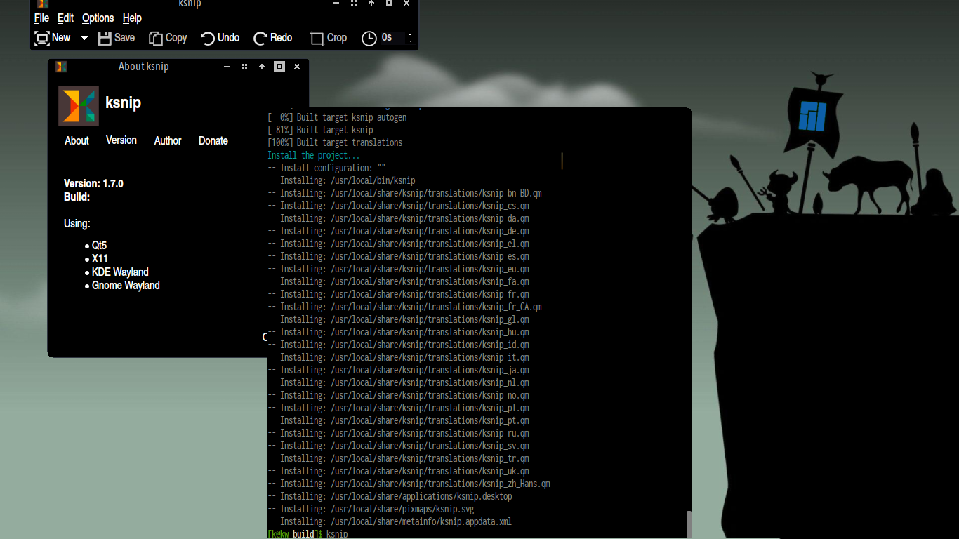 Ksnip From The Aur Doesnt Compile · Issue 350 · Ksnipksnip · Github