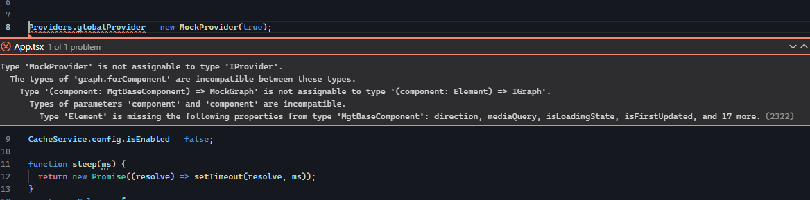 [mock-provider-react] · Issue #2712 · microsoftgraph/microsoft-graph-toolkit · GitHub