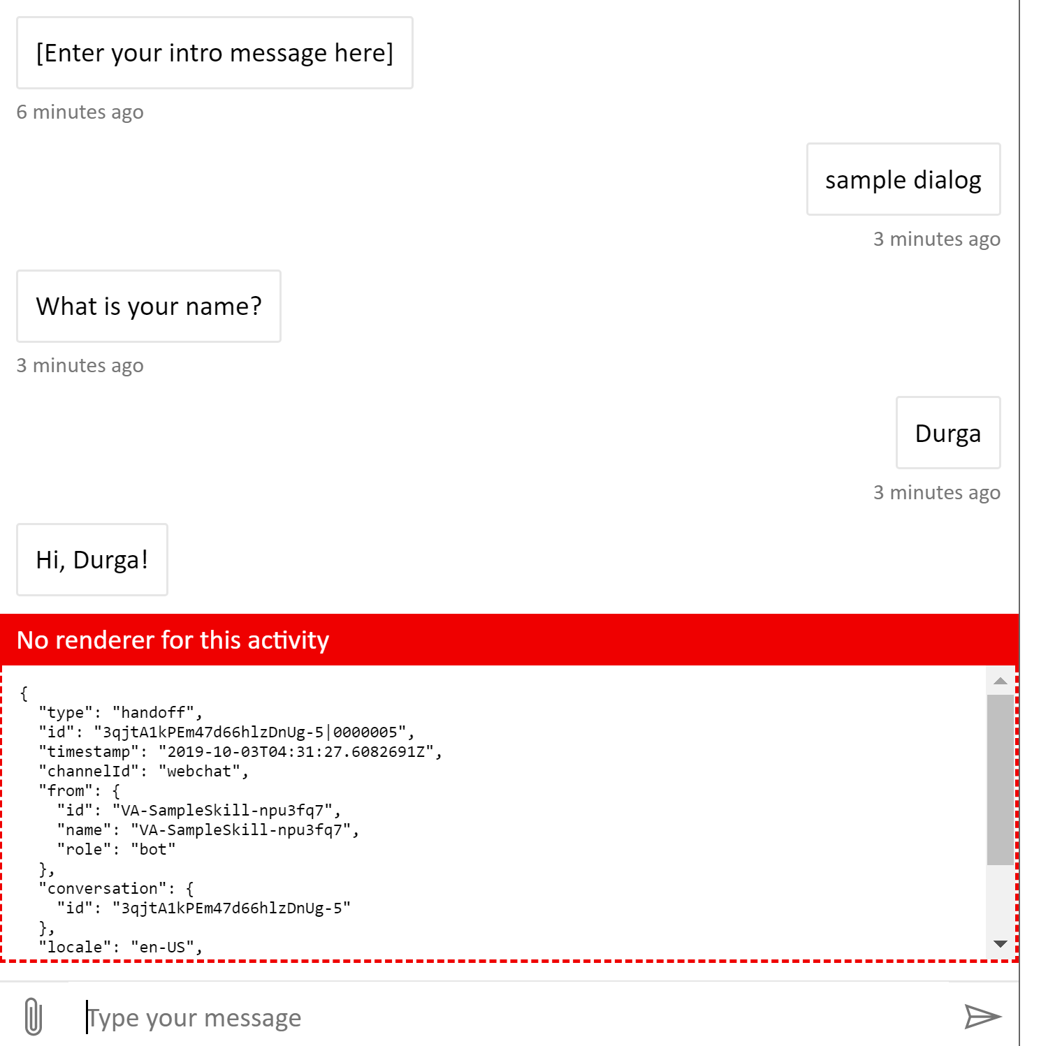 VirtualAssistant - Unable to Connect to Skill - "Skill Error: DialogContext.ContinueDialogAsync ...
