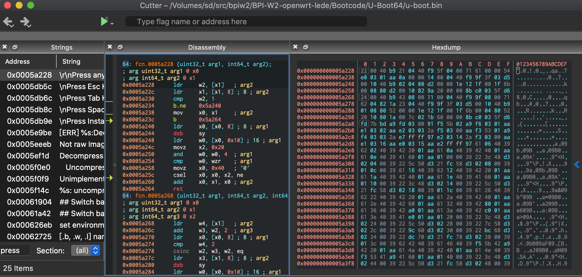 Strings offset not assignd by -m · Issue #2282 · rizinorg/cutter · GitHub