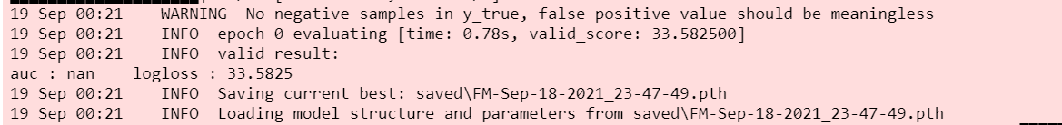 [🐛BUG] config显示eval_neg_sample_args为{'strategy': 'none', 'distribution': 'none'}，checkpoint位置有问题 ...