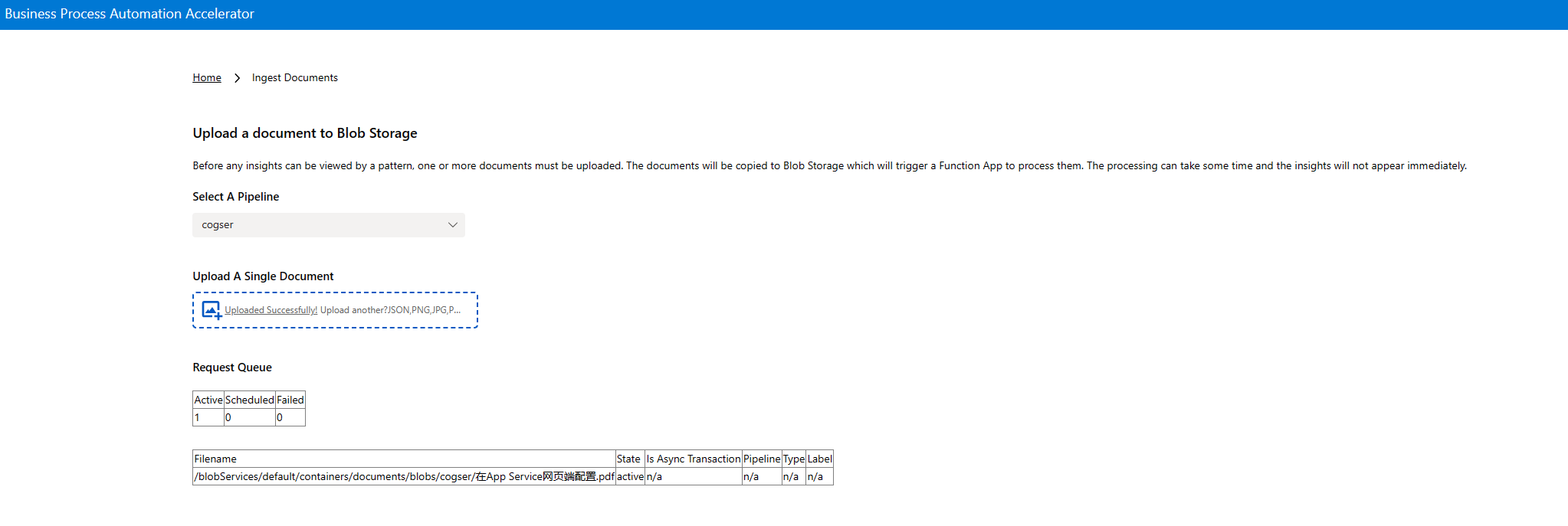 pipeline processing keeps active and never finish · Issue #239 · Azure ...