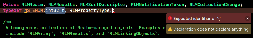 Expected Identifier in RLMCollection.h · Issue #5473 · realm/realm-swift · GitHub