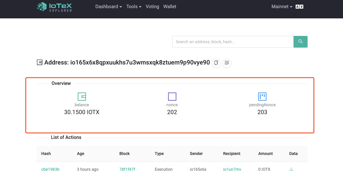 Add VITA Balance in Explorer · Issue #983 · iotexproject/iotex-desktop-wallet · GitHub