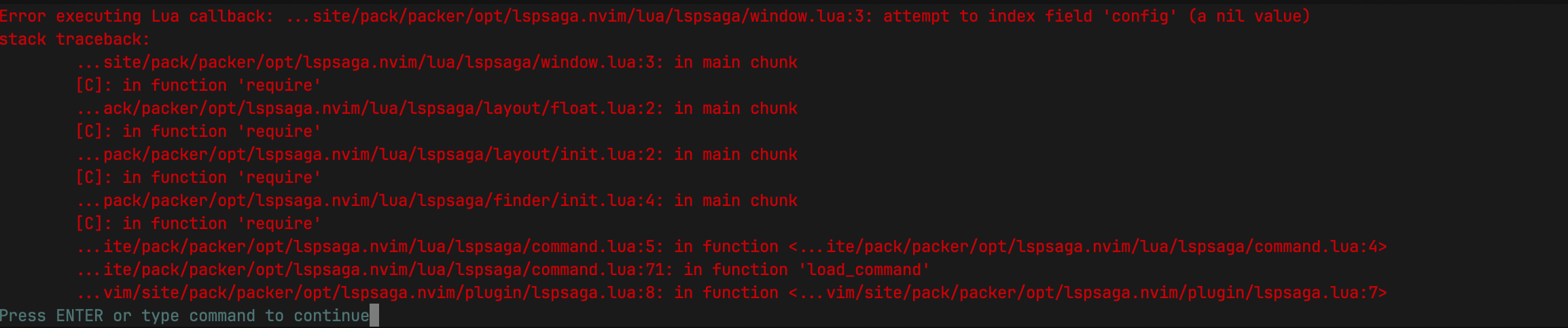 Finder get def+ref error · Issue #1245 · nvimdev/lspsaga.nvim · GitHub