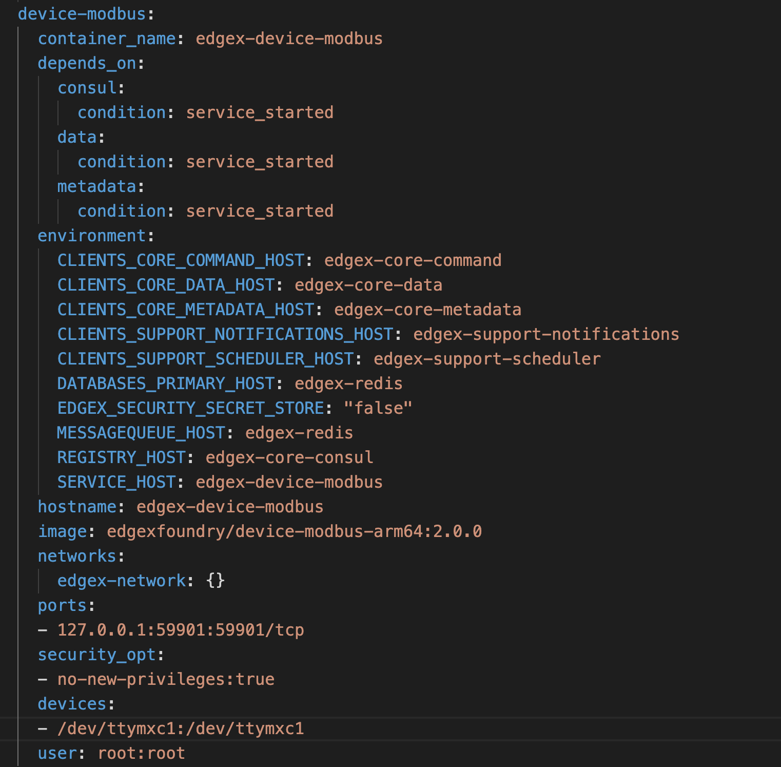 Fail to create read command connection info. · Issue #293 · edgexfoundry/device-modbus-go · GitHub