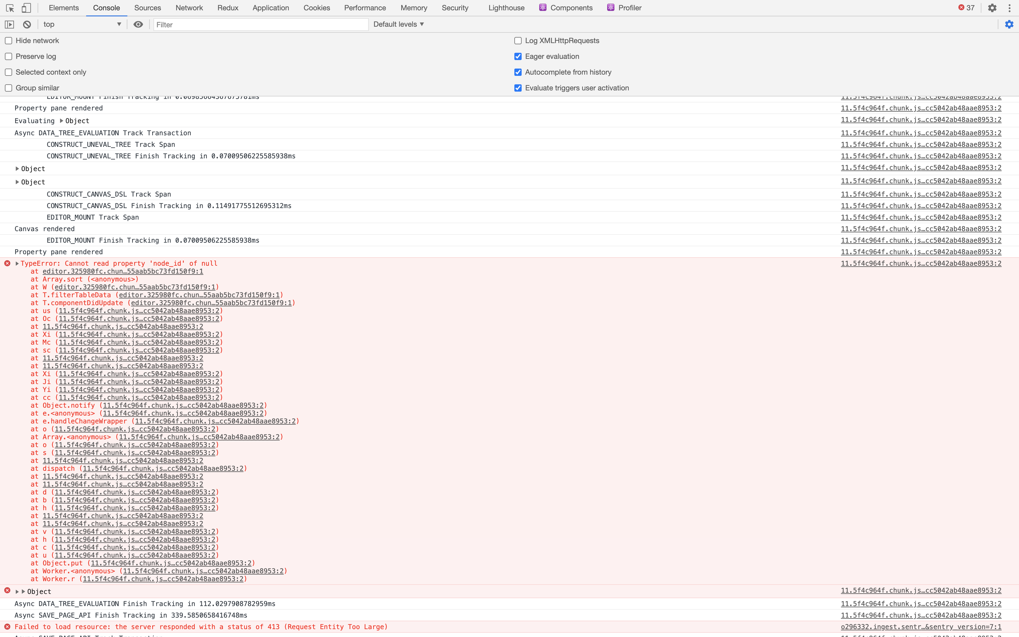 [bug] App Crashed When Writing Js In A Table · Issue 2017 · Appsmithorg Appsmith · Github