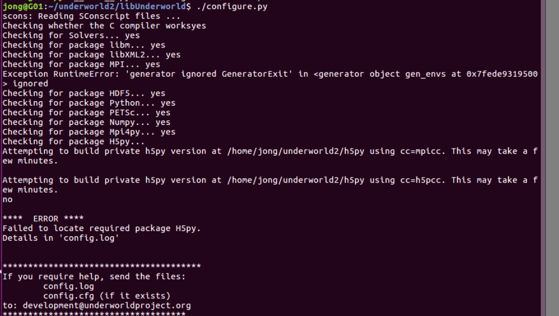 About configure source code · Issue #301 · underworldcode/underworld2 · GitHub