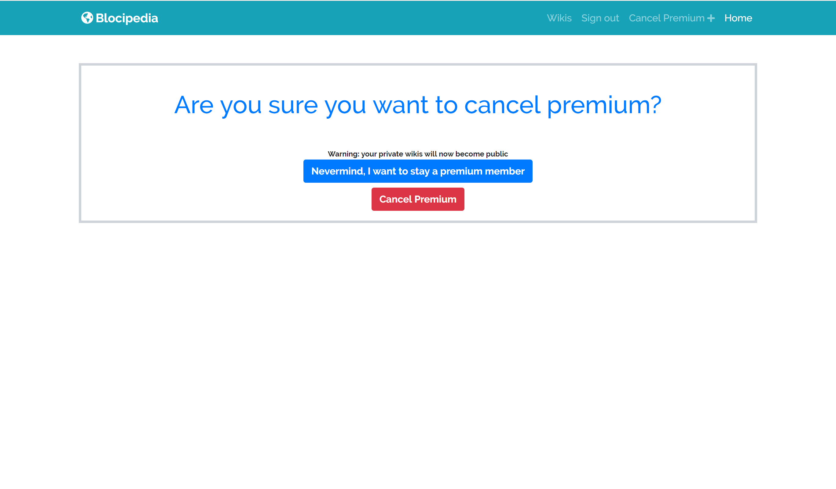 GitHub - TishG/blocipedia-node: A node.js application where you can create, collaborate, and ...