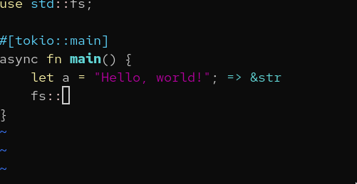 Tokiomain Completion Doesnt Work On Neovim · Issue 14401 · Rust Langrust Analyzer · Github 