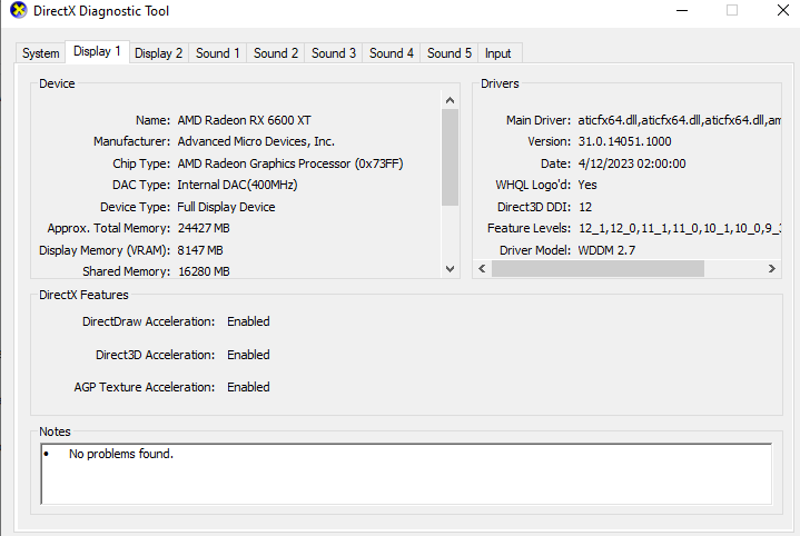 GameGuru Max - AMD Radeon RX 6600 XT - Black Screen and Crashes · Issue #4570 · Dark-Basic ...
