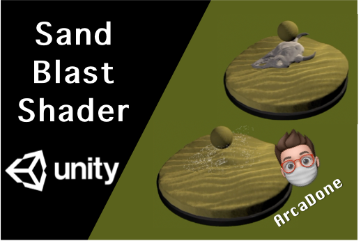 GitHub - ArcaDone/Unity3DSandBlastShader: A Shader that allows you to ...