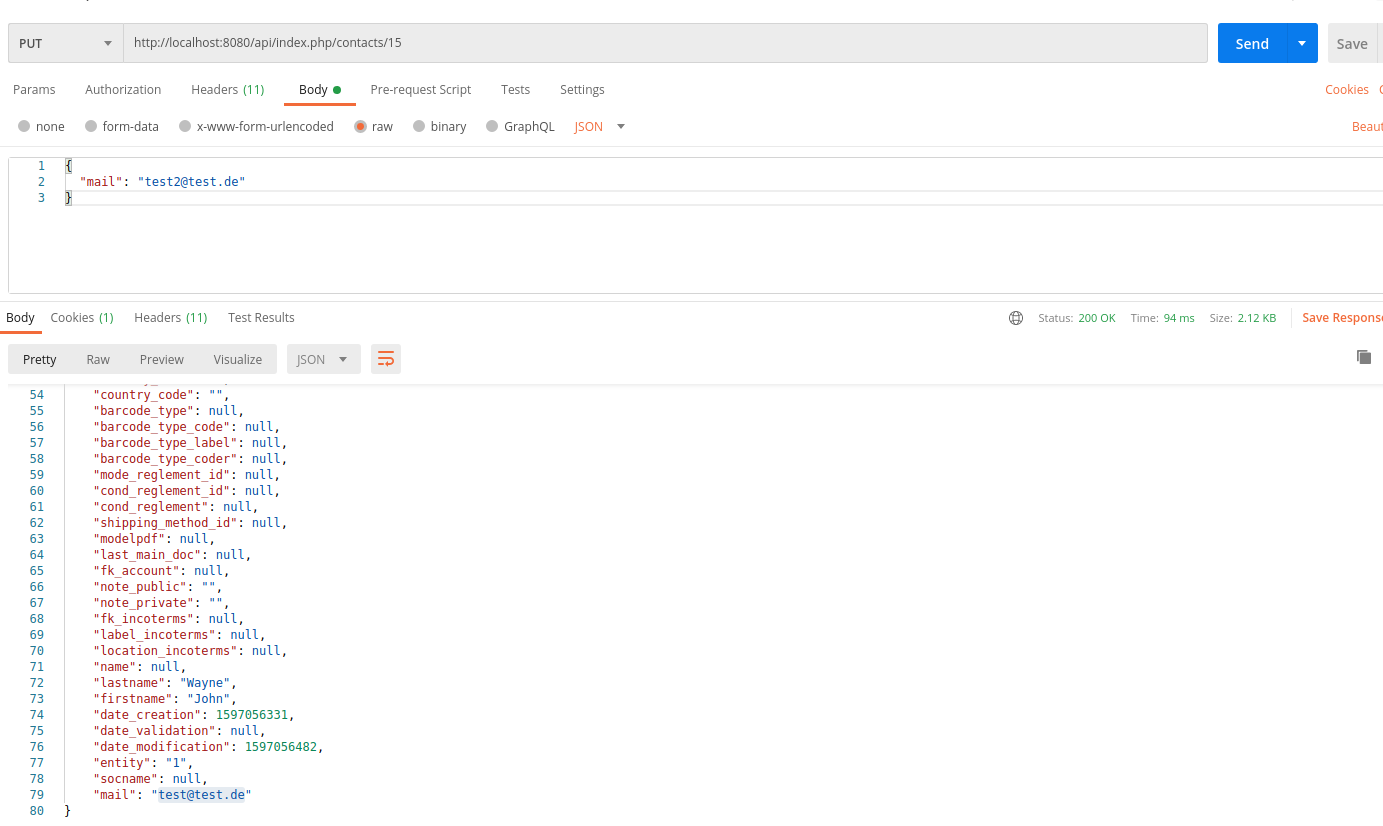 Rest Put Not Working · Issue 14446 · Dolibarrdolibarr · Github 