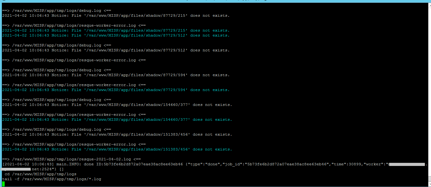Misp Internal Instance Not Pushing Events To External Instance · Issue 6878 · Mispmisp · Github 