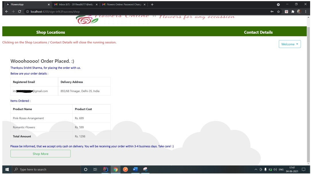 GitHub - thesrishtisharma/Flowers-Online-WebApp: E-commerce webapp using spring boot and angular
